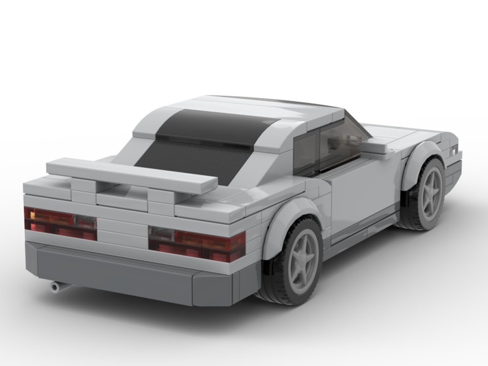 Lego Moc 1993 Nissan Silvia S13 240sx By Kinetickit Rebrickable