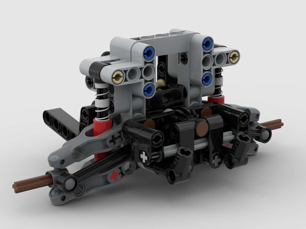 LEGO MOC Front Axle For Trophy Truck With GeekServo And Caster by ...