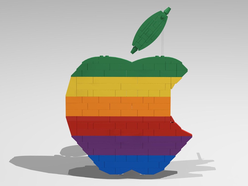 LEGO MOC Standalone Apple Logo by Queer.Solutions | Rebrickable - Build ...