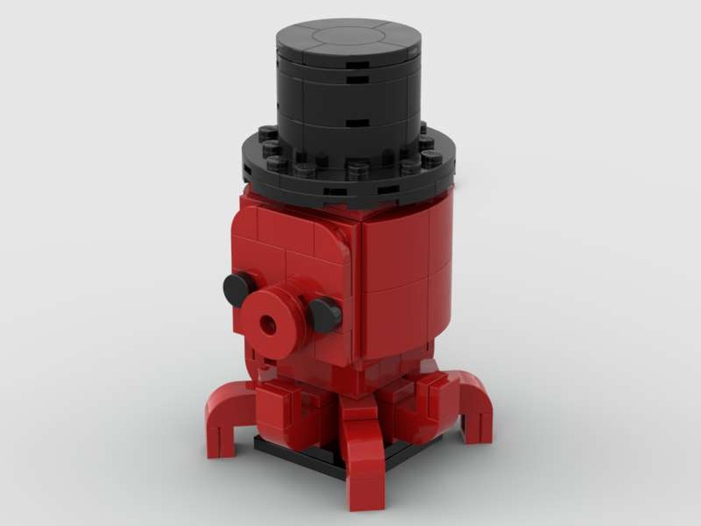 LEGO MOC Tophat octopuss by LucSoleBricks | Rebrickable - Build with LEGO