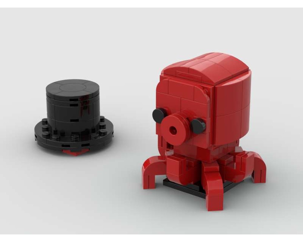 LEGO MOC Tophat octopuss by LucSoleBricks | Rebrickable - Build with LEGO