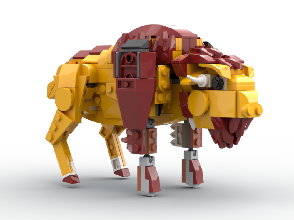LEGO MOC 31112 American Bison (2 to 1) by Lifepath | Rebrickable ...
