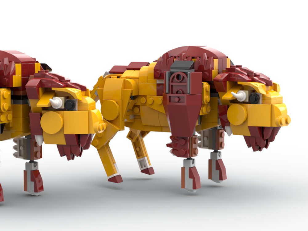 Lego Moc 31112 American Bison 2 To 1 By Lifepath Rebrickable