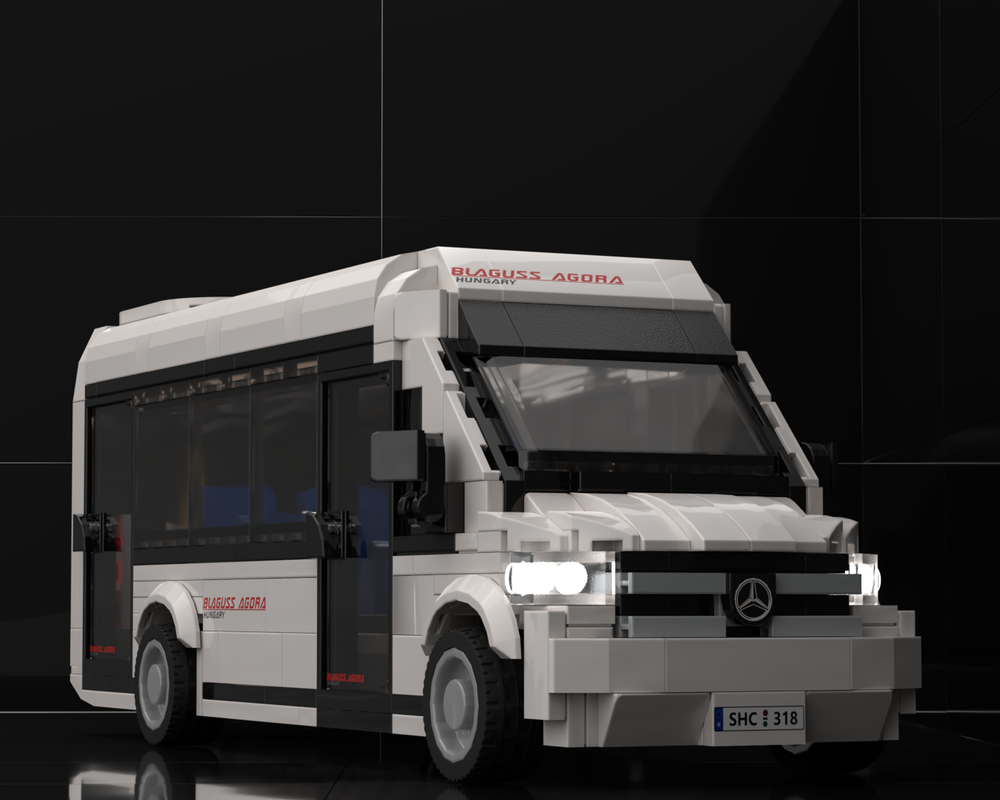 LEGO MOC Mercedes-Benz Sprinter - Blaguss Agora Hungary Livery by ...