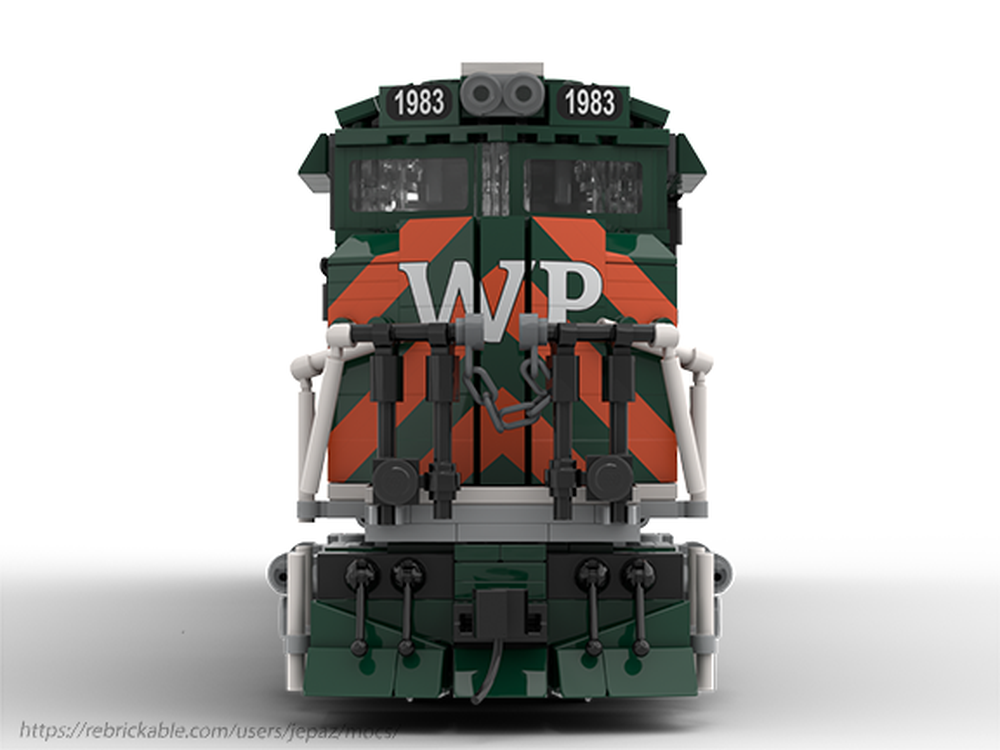 LEGO MOC Union Pacific SD70ACe Heritage Bundle by jepaz | Rebrickable ...