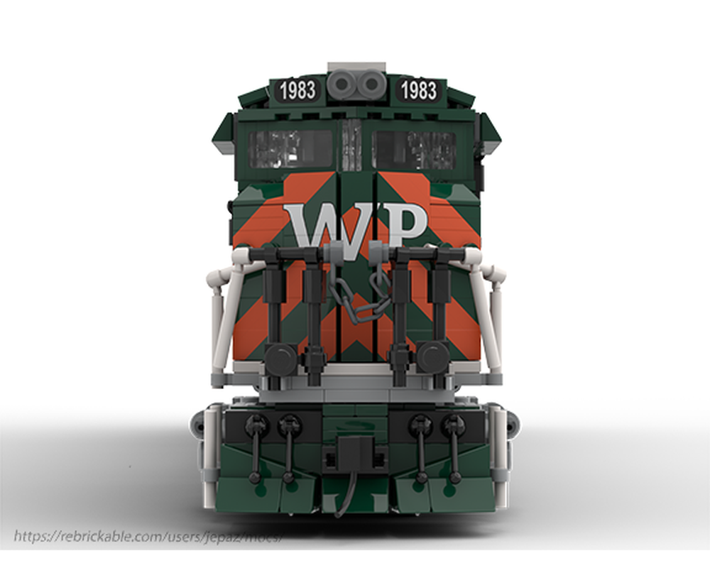 LEGO MOC Union Pacific SD70ACe Heritage Bundle by jepaz | Rebrickable ...