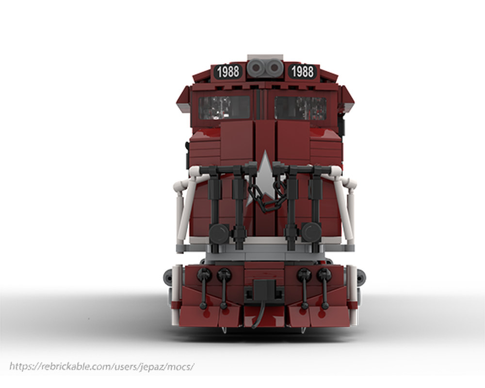 LEGO MOC Union Pacific 1988 The Katy Heritage SD70ACE by jepaz ...