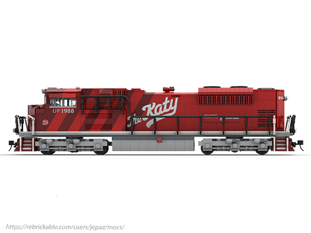 LEGO MOC-152514 Union Pacific 1988 The Katy Heritage SD70ACE by jepaz ...