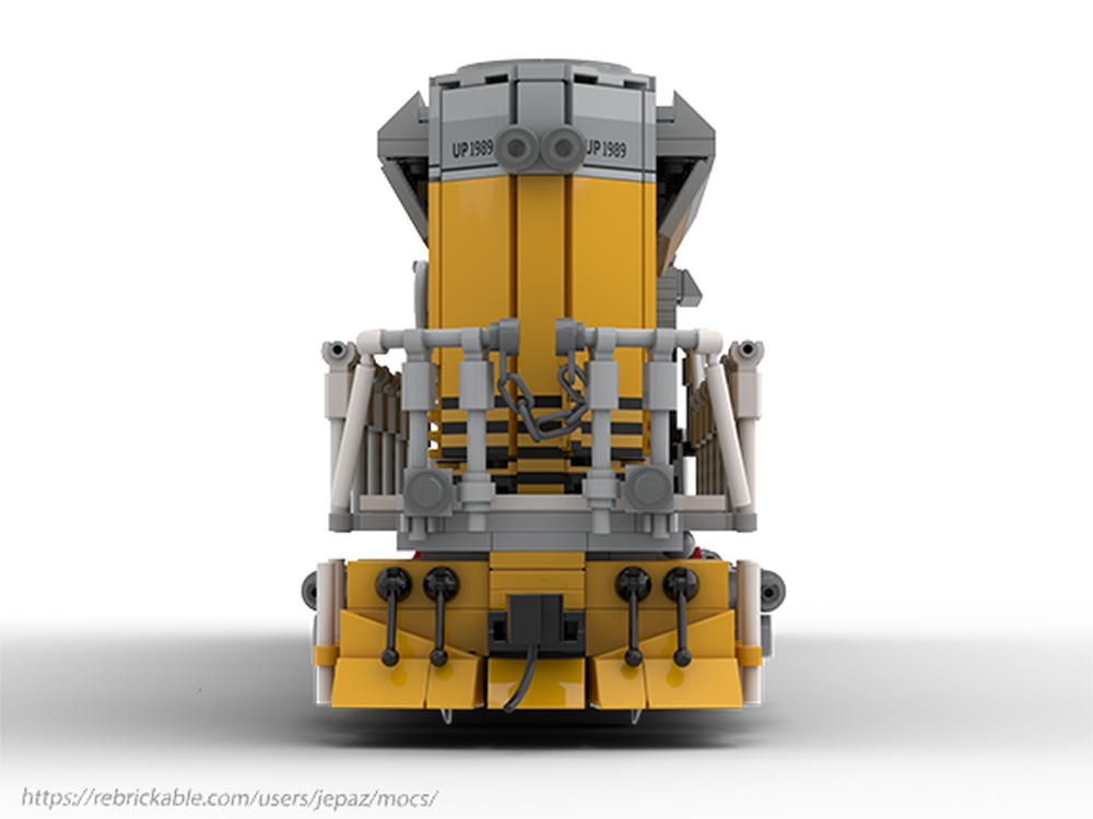 LEGO MOC Union Pacific UP 1989 Rio Grande Heritage SD70ACE by jepaz ...