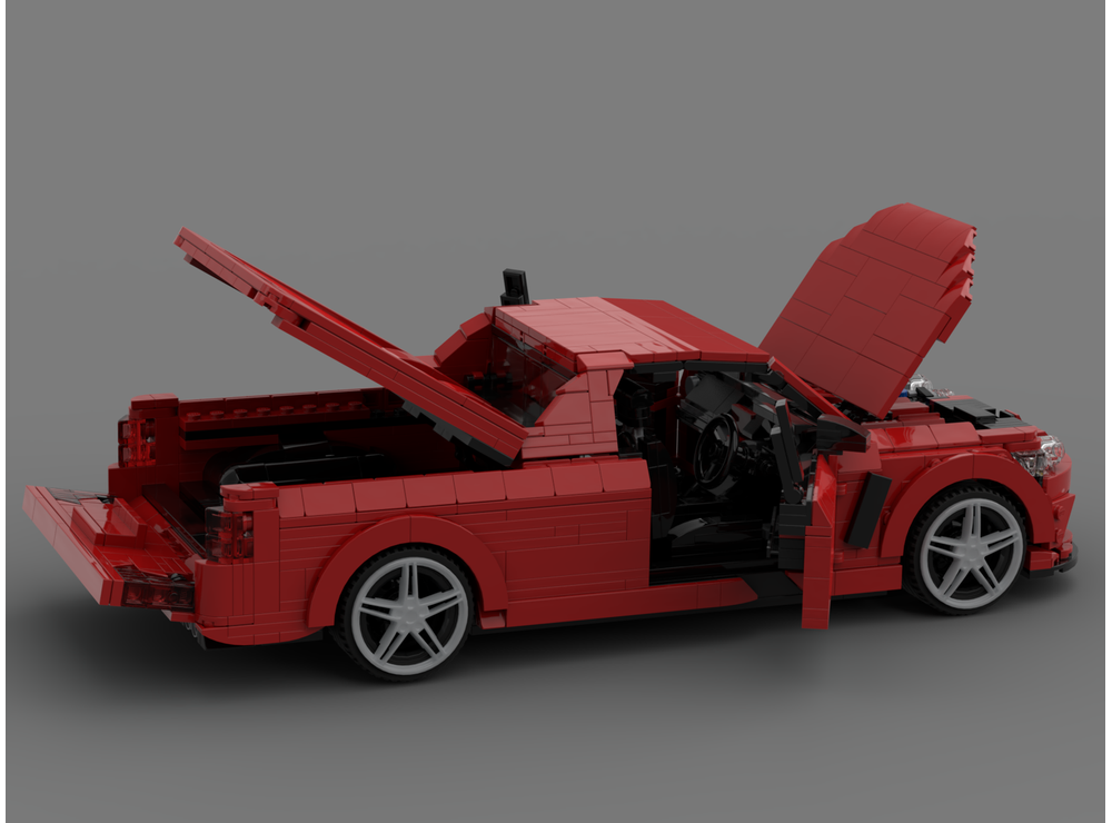 LEGO MOC HSV Maloo R8 LSA by Bens Lego Cars | Rebrickable - Build with LEGO