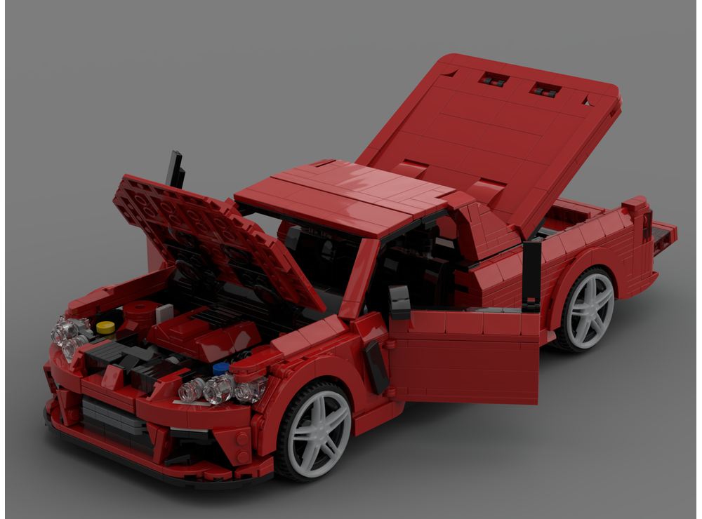 LEGO MOC HSV Maloo R8 LSA by Bens Lego Cars | Rebrickable - Build with LEGO