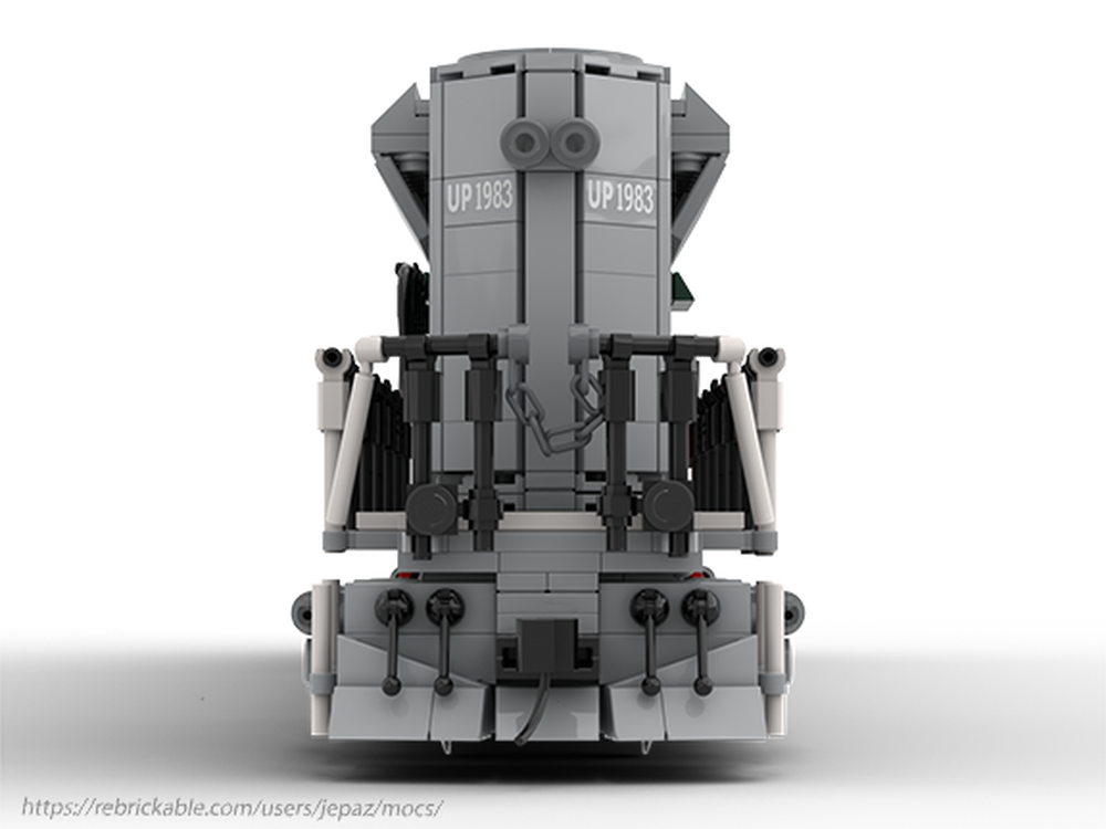 LEGO MOC Union Pacific 1983 Western Pacific Heritage SD70ACE by jepaz ...