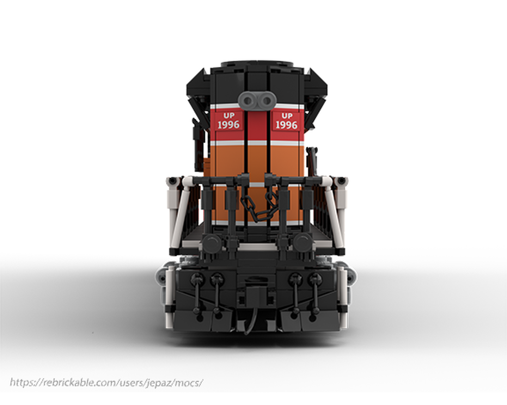 LEGO MOC Union Pacific UP 1996 Southern Pacific Heritage SD70ACE by ...