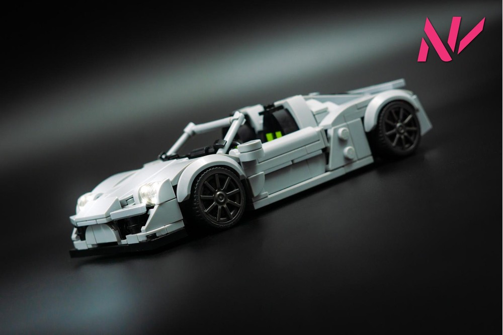 Lego Moc Porsche 918 Spyder By Nv Carmocs Rebrickable Build With Lego