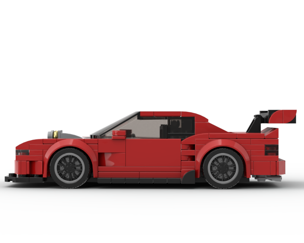 LEGO MOC 1993 Nissan Silvia S13 240SX Time Attack Custom RB26DETT ...