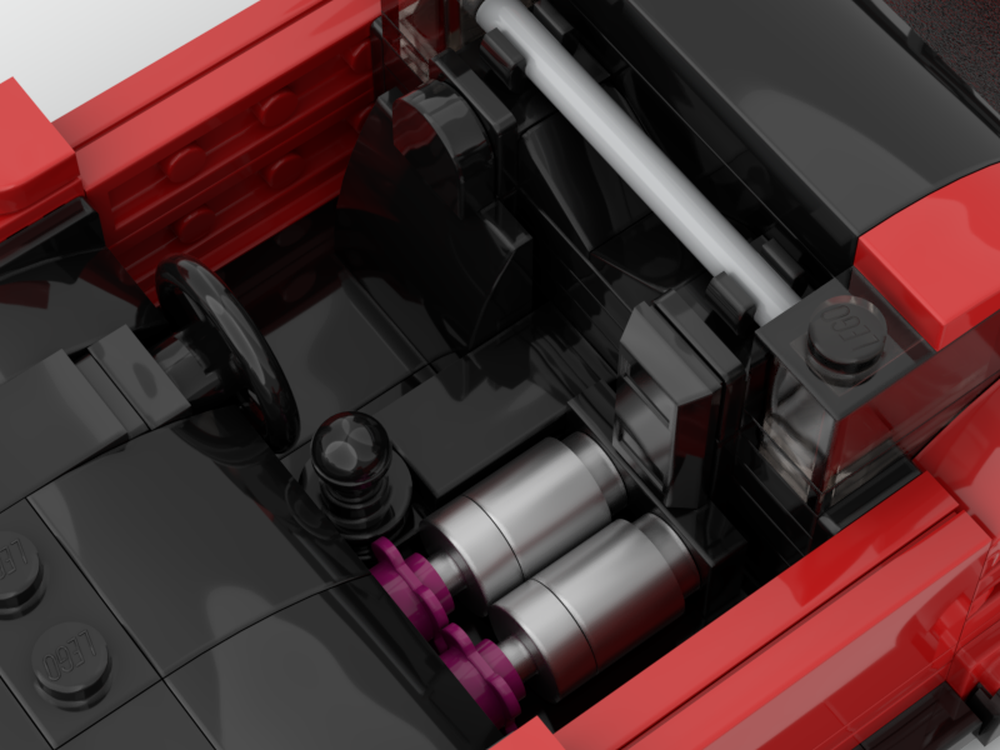 Lego Moc 1993 Nissan Silvia S13 240sx Time Attack Custom Rb26dett