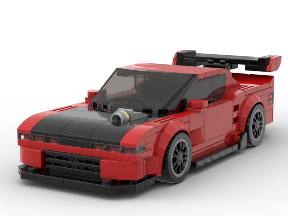 LEGO MOC 1993 Nissan Silvia S13 240SX Time Attack Custom RB26DETT ...