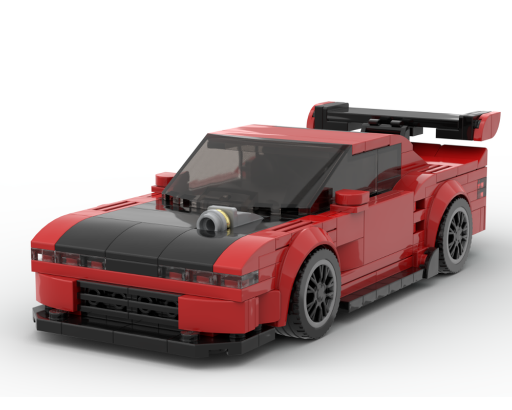LEGO MOC 1993 Nissan Silvia S13 240SX Time Attack Custom RB26DETT ...