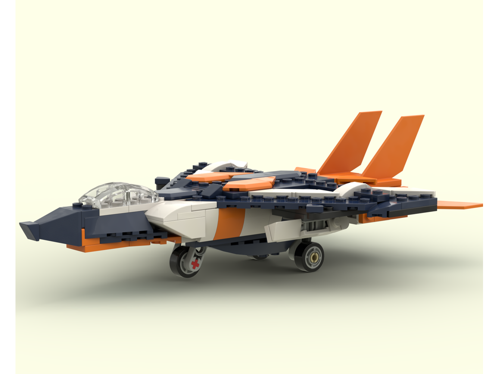 LEGO MOC F-15 Eagle 31126 by Loopy 888 | Rebrickable - Build with LEGO