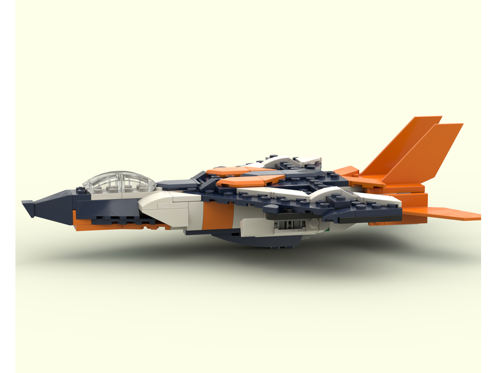 LEGO MOC F-15 Eagle 31126 by Loopy 888 | Rebrickable - Build with LEGO