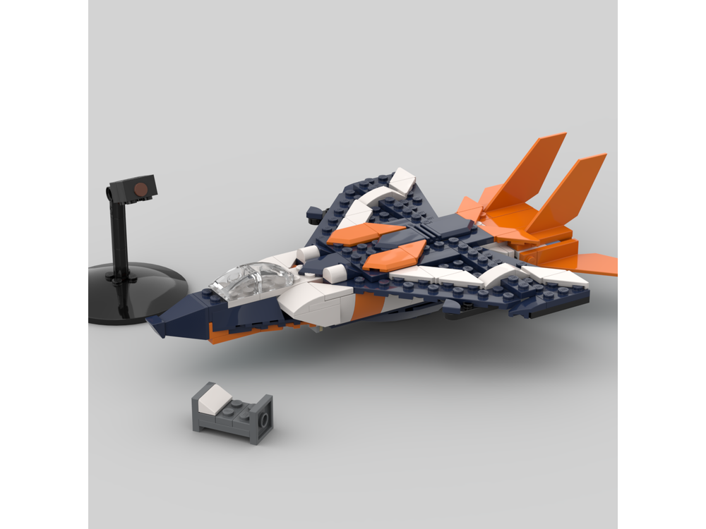LEGO MOC F-15 Eagle 31126 by Loopy 888 | Rebrickable - Build with LEGO