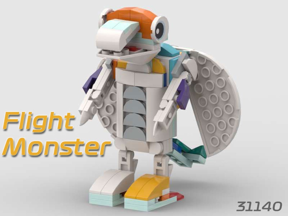 LEGO MOC 31140 Flight Monster by dLegooo | Rebrickable - Build with LEGO