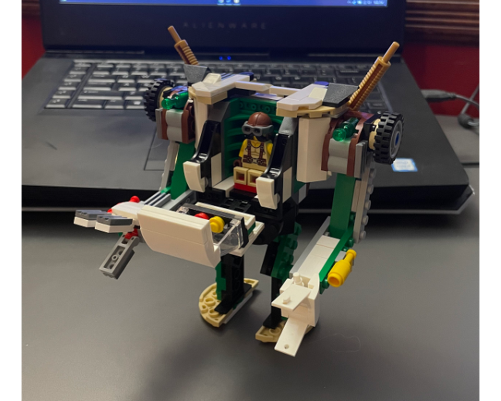 LEGO MOC Monster Burger Mech Suit by eric_nunya | Rebrickable - Build ...