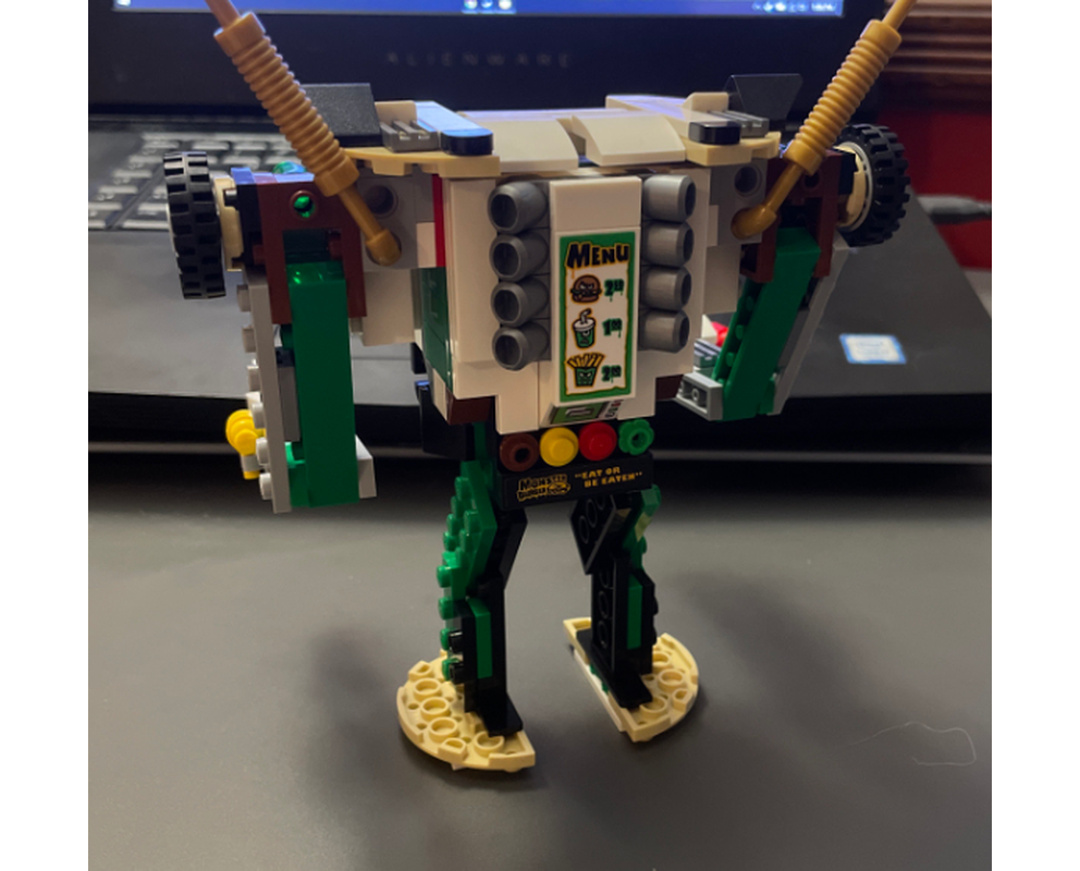 LEGO MOC Monster Burger Mech Suit by eric_nunya | Rebrickable - Build ...