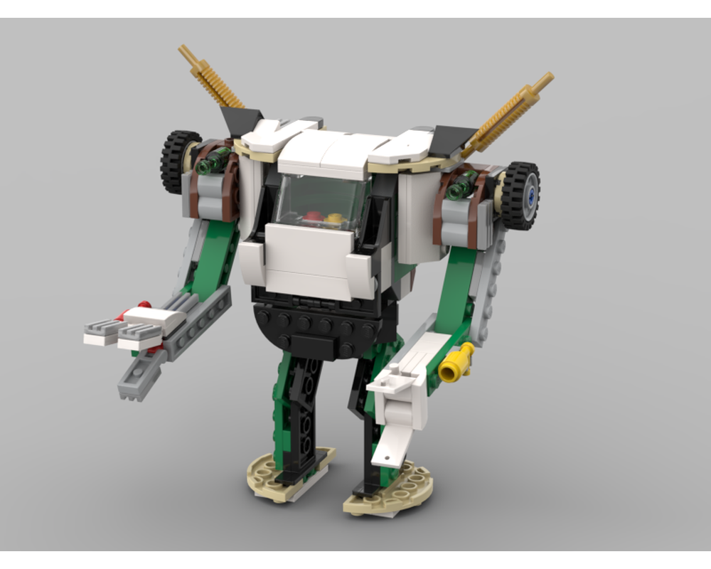 LEGO MOC Monster Burger Mech Suit by eric_nunya | Rebrickable - Build ...