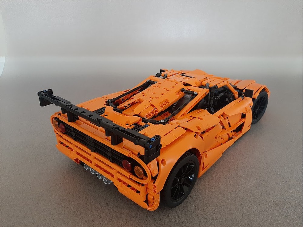 Lego Moc Mclaren F1 Lm By Bricksbycas24 Rebrickable Build With Lego