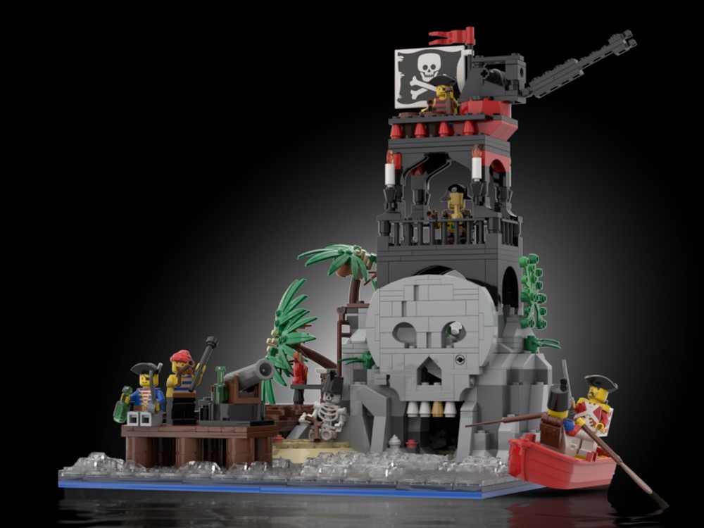 LEGO MOC Skull Island Remake by Mikey_Brickalloti | Rebrickable - Build ...