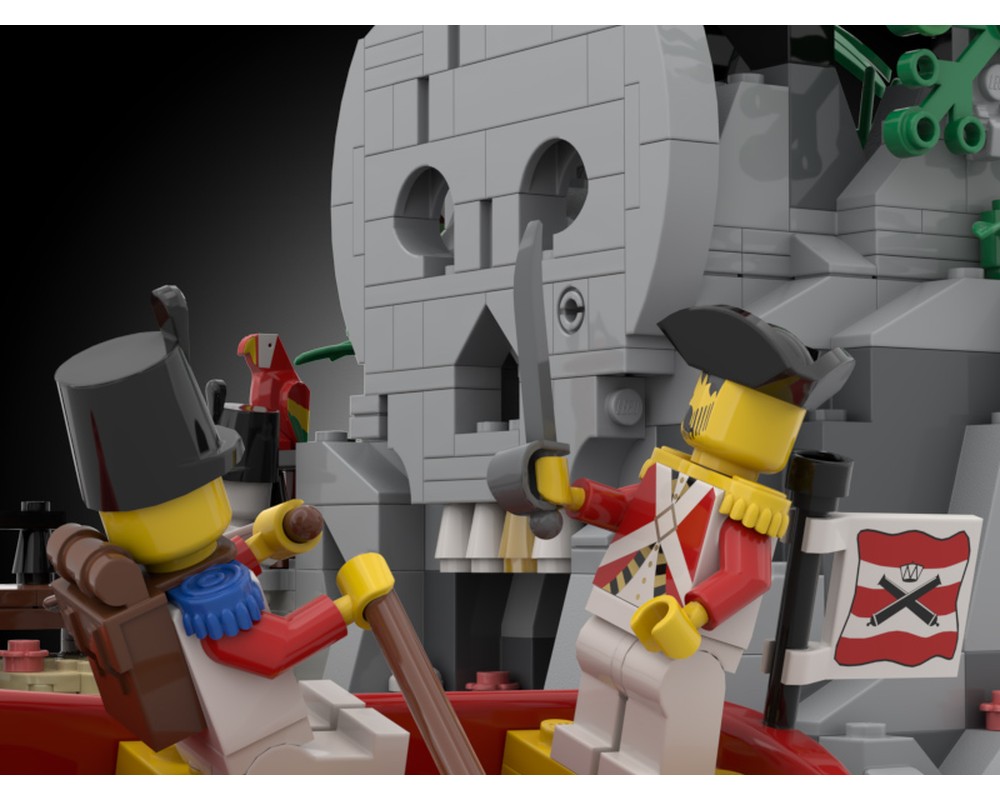 LEGO MOC Skull Island Remake by Mikey_Brickalloti | Rebrickable - Build ...
