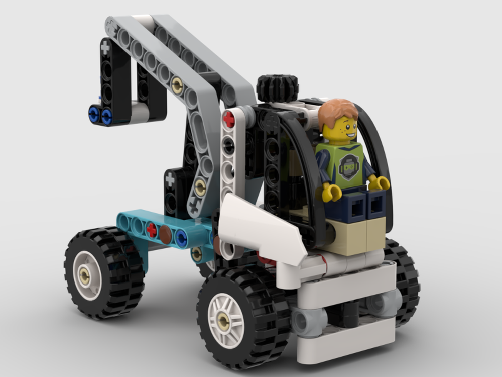 LEGO MOC Technic Tow Truck with Minifigure Support by ...