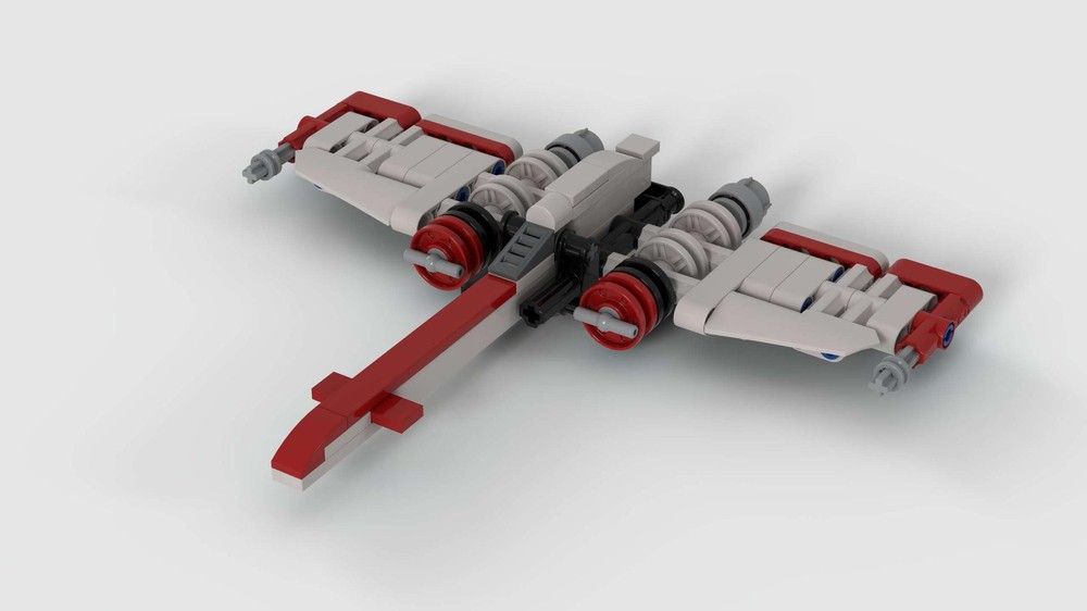 LEGO MOC TECHNIC Clone Z-95 Headhunter by pins_n_liftarms | Rebrickable ...