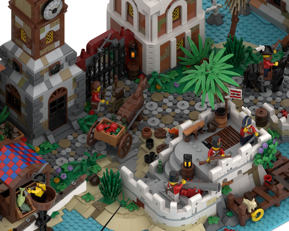 Lego Moc Pirates World Part A By Legatoflegion Rebrickable