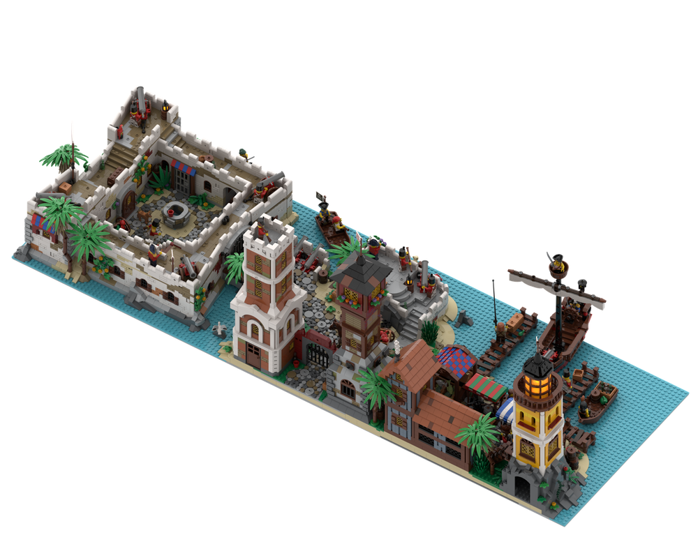 Lego Moc Pirates World Part A By Legatoflegion Rebrickable