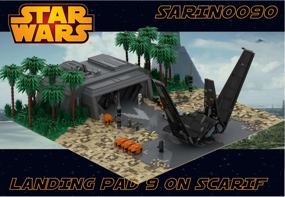LEGO MOC SW - Landing Pad 9 on Scarif by Sarinoo90 | Rebrickable ...