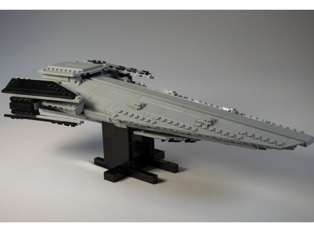 Lego Moc Raider Class Corvette By Wiktor Radomski Rebrickable Build