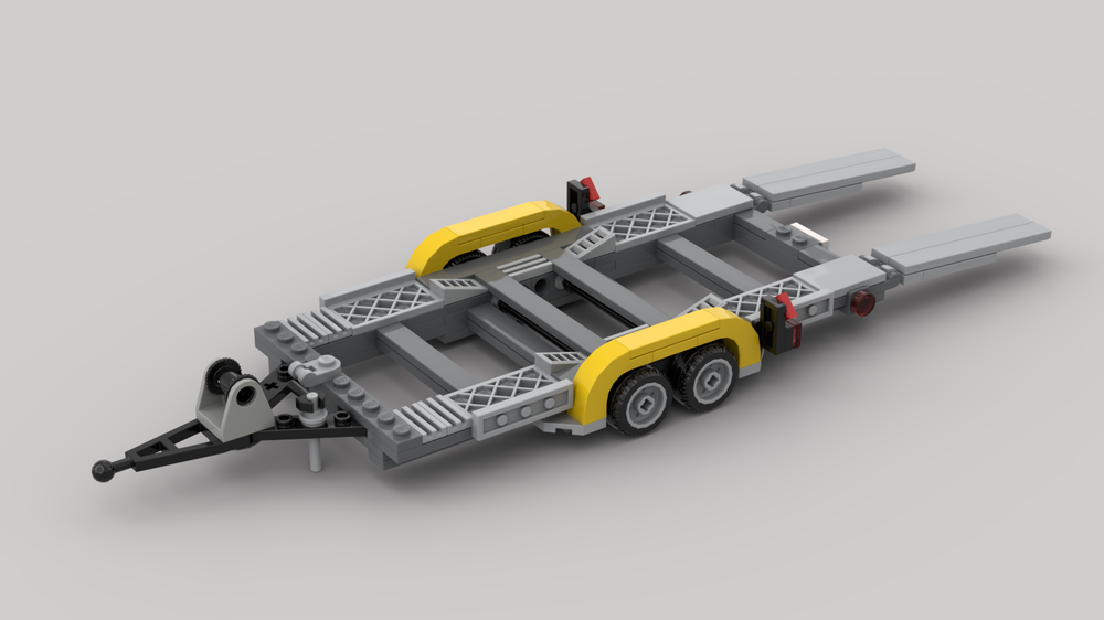 LEGO MOC Racecar Rally Trailer by JMPmodels | Rebrickable - Build with LEGO