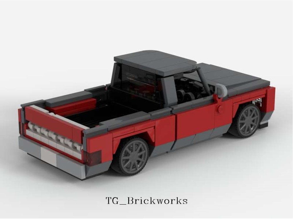 LEGO MOC Chevrolet C10 Street-truck by tg_brickworks | Rebrickable ...