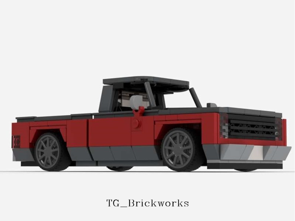 LEGO MOC Chevrolet C10 Street-truck by tg_brickworks | Rebrickable ...
