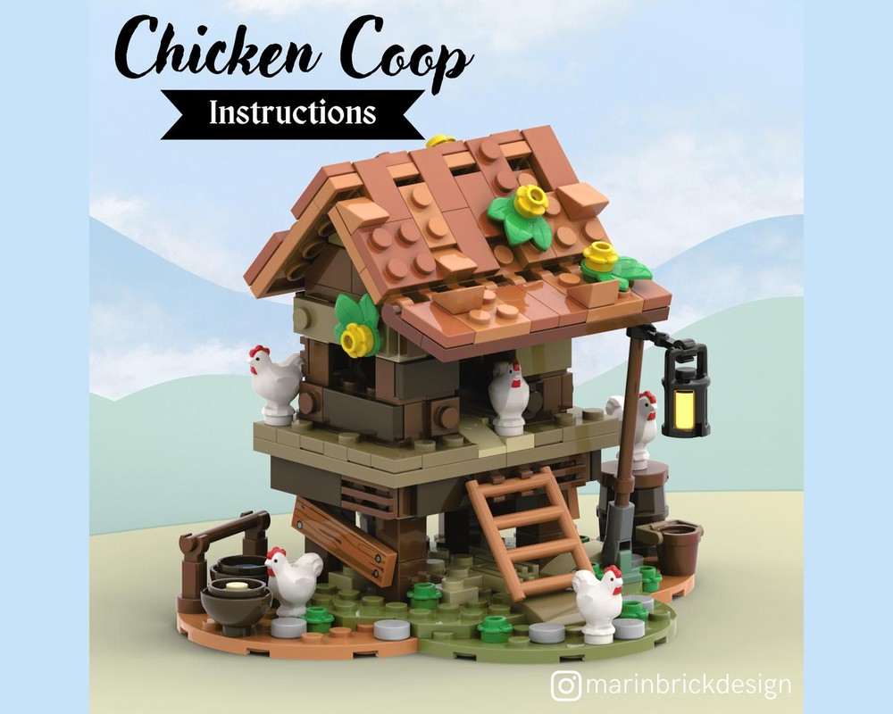 LEGO MOC Chicken Coop - Lego Castle/Medieval MOC by marinbrickdesign ...