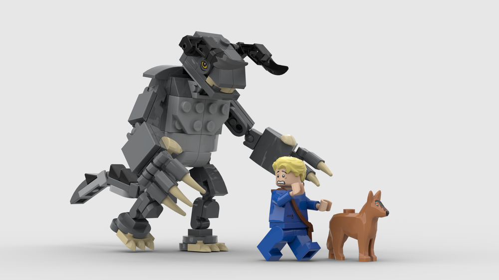 LEGO MOC Deathclaw (Fallout) by SomeKindOfShroom | Rebrickable - Build ...