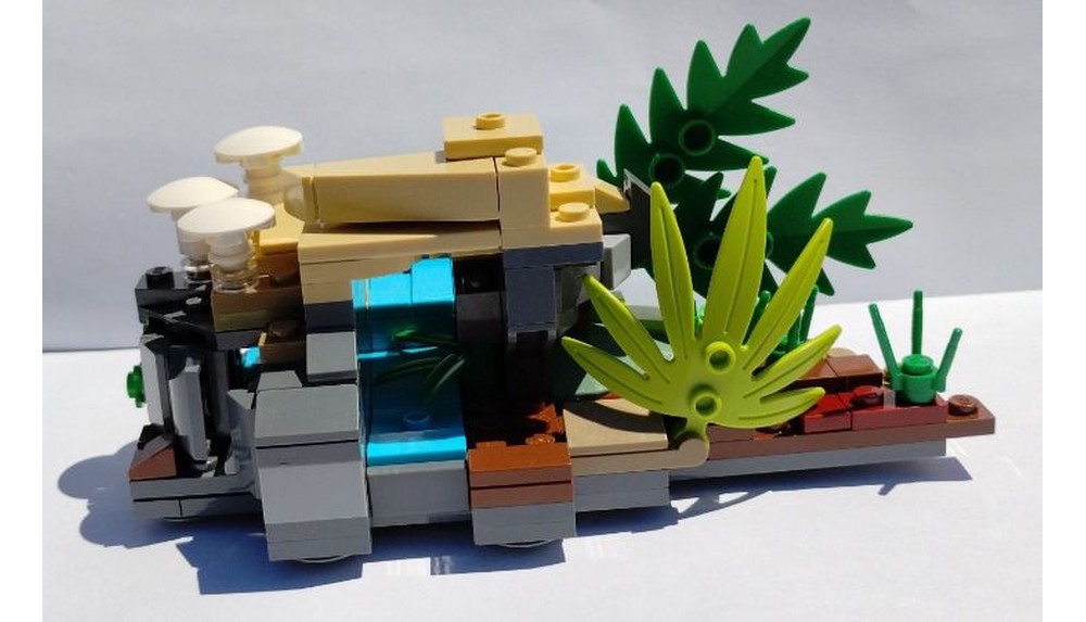 LEGO MOC Treasure cave by Space_Steave | Rebrickable - Build with LEGO