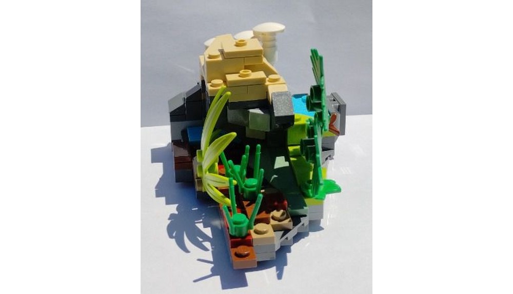 LEGO MOC Treasure cave by Space_Steave | Rebrickable - Build with LEGO