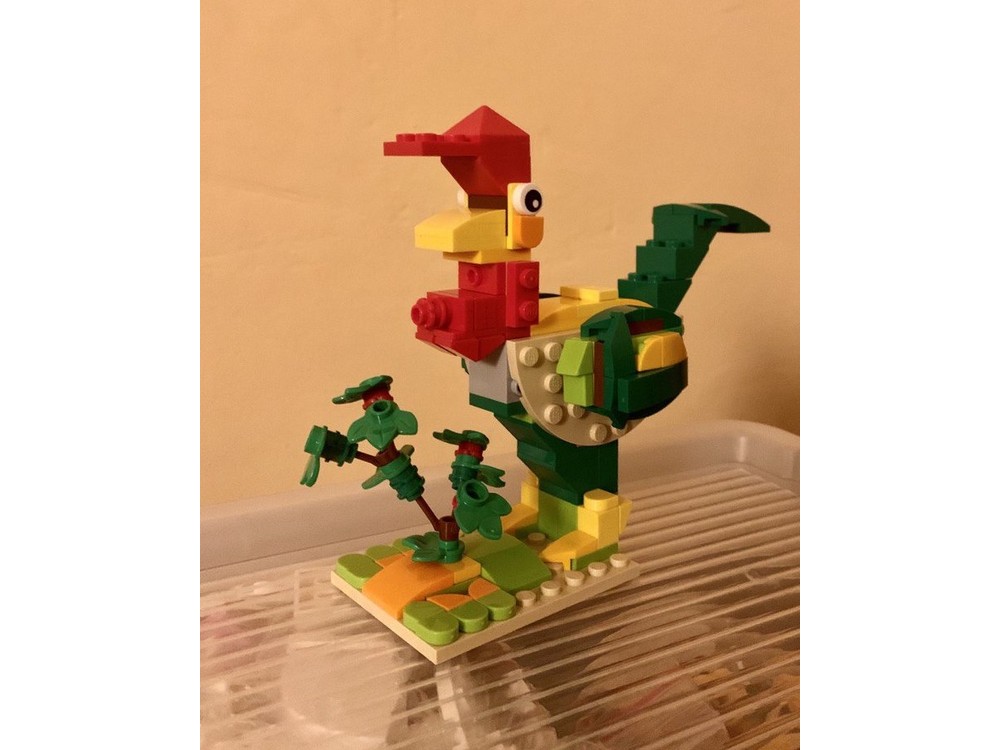 Lego Moc Rooster By Matrynka Rebrickable Build With Lego