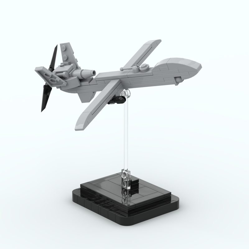 LEGO MOC MQ-9 Reaper UAV Diorama by hg_moc | Rebrickable - Build with LEGO