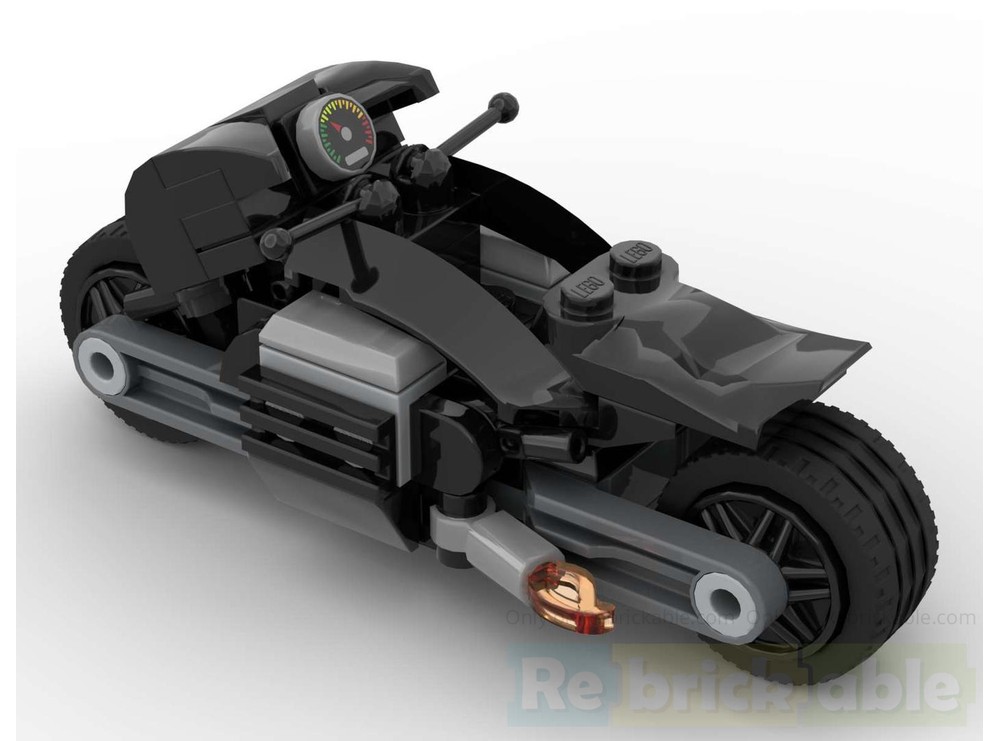 LEGO MOC-152624 The Batman - Batbike by brickbarfalot | Rebrickable ...