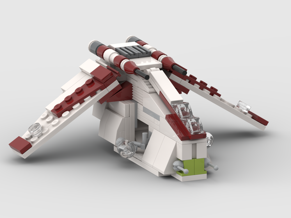 LEGO MOC Republic Gunship by YamYam | Rebrickable - Build with LEGO