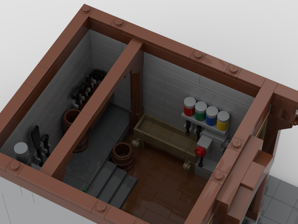 LEGO MOC the workshop by bobo208 | Rebrickable - Build with LEGO